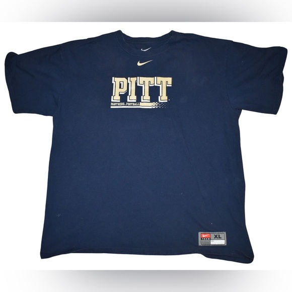 Nike | Shirts | Nike Pitt Panthers Football Shirt | Poshmark